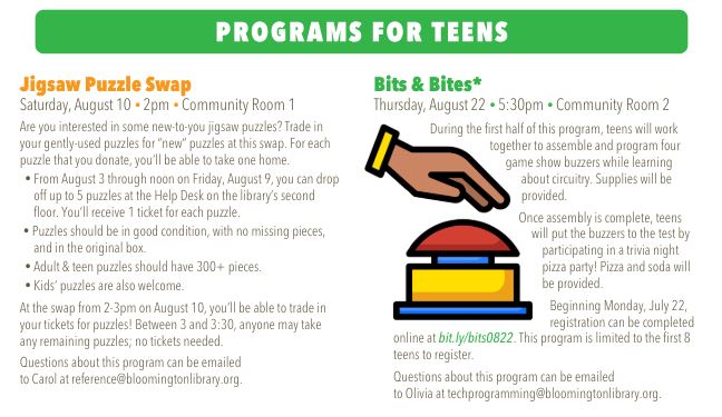 Program Guide | Bloomington Public Library
